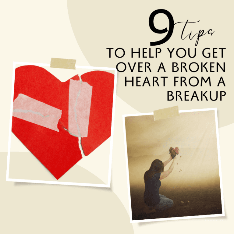 9 Tips To Help You Get Over A Broken Heart From A Breakup