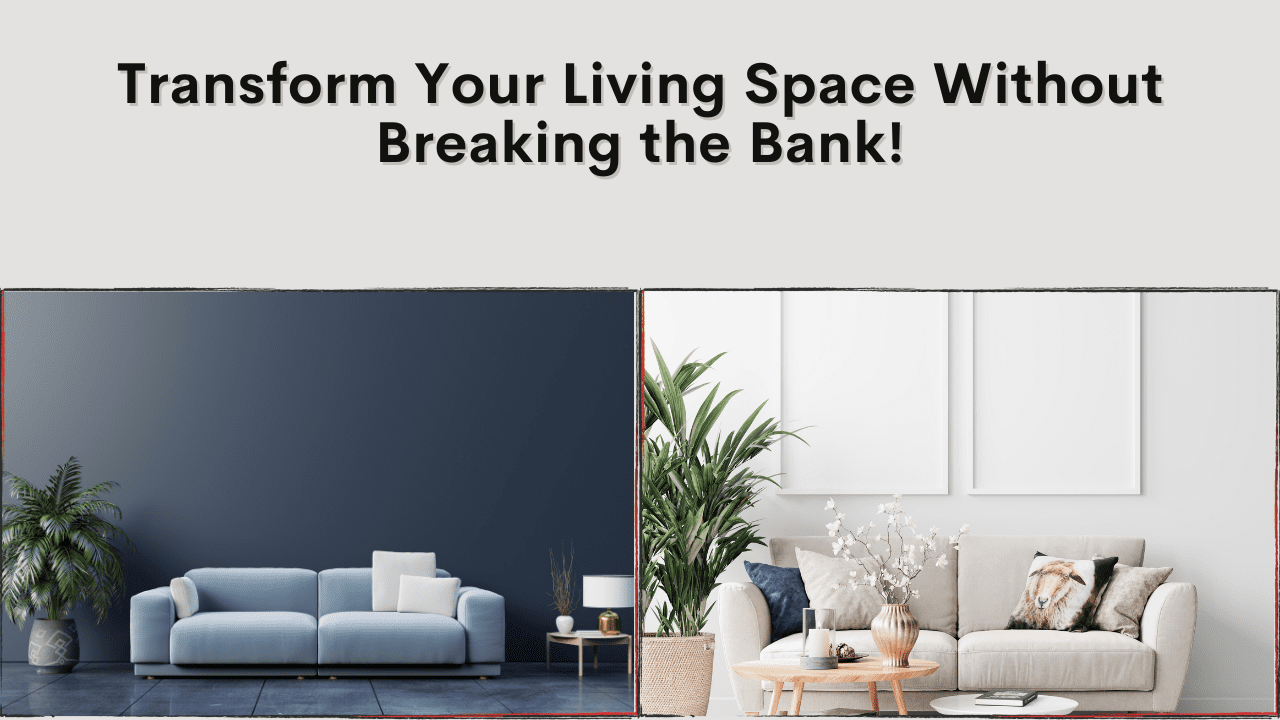 Transform Your Living Space Without Breaking the Bank!